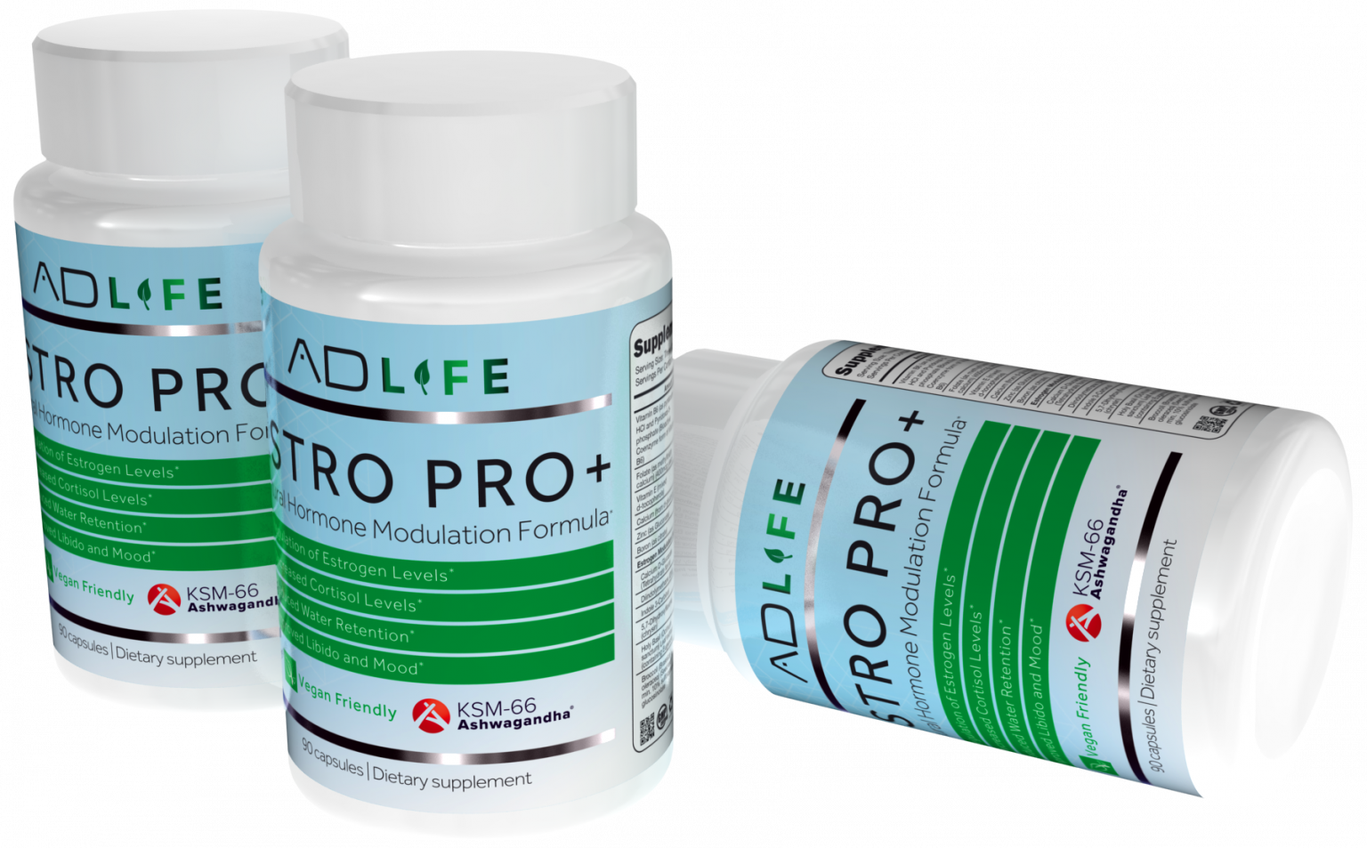 Project AD - Estro Pro+ - Natural Hormone Modulation Formula - Alpha Supps